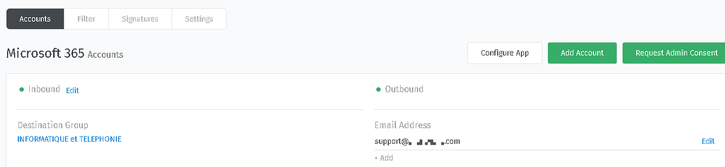 Office 365 - don't send ticket response mail - Technical assistance - Zammad - Community