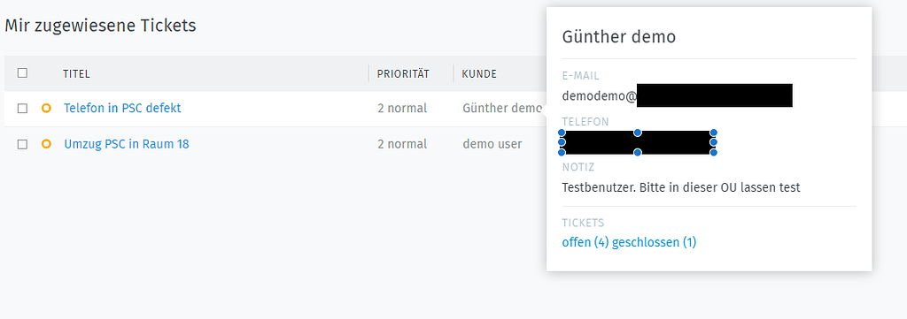 Mouseover ticket title to show ticket summary - Feature requests - Zammad - Community