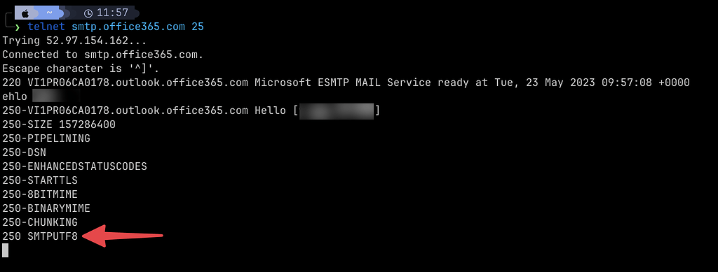 UTF-8 addresses not supported on Office365 - Technical assistance - Zammad - Community