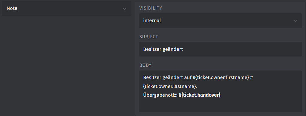 Firing trigger from other trigger not working - Technical assistance - Zammad - Community