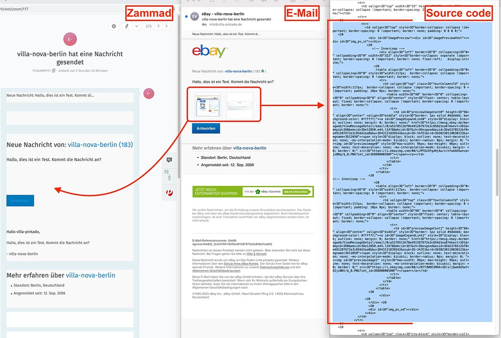 Attached images are not shown when receiving emails from the ebay messaging service - Feature ...