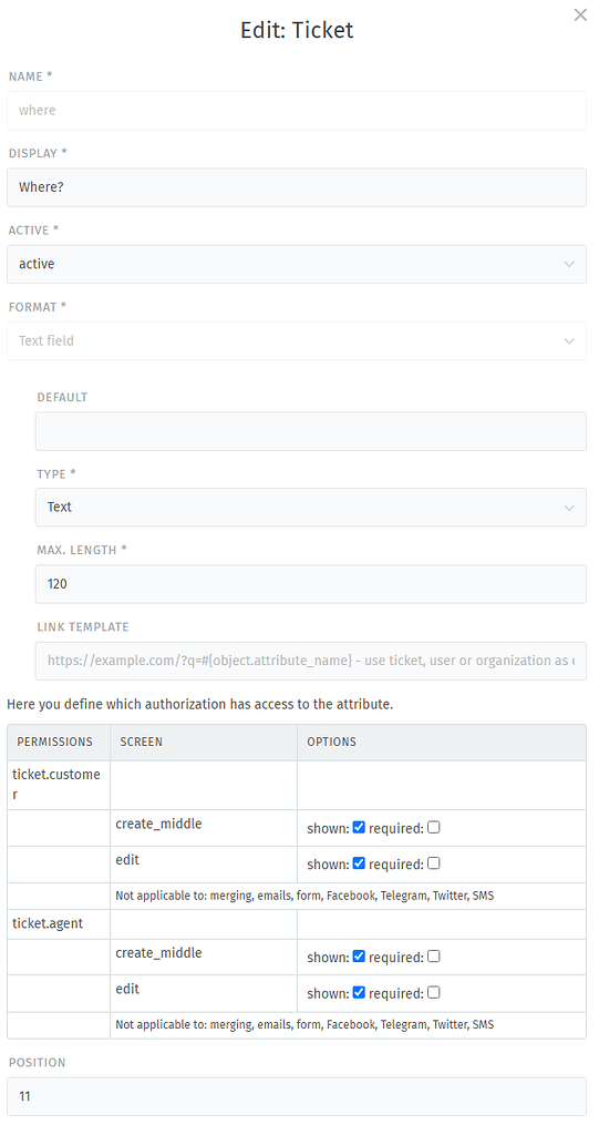 Custom Object in Agent Email Notification - Technical assistance - Zammad - Community
