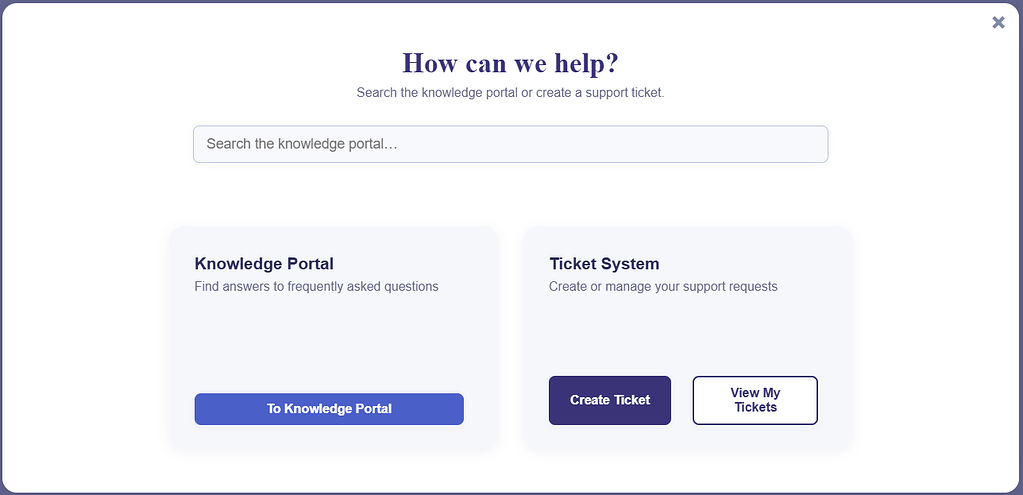 Open Source End-User Ticket Portal for Zammad! - Lobby - Zammad - Community
