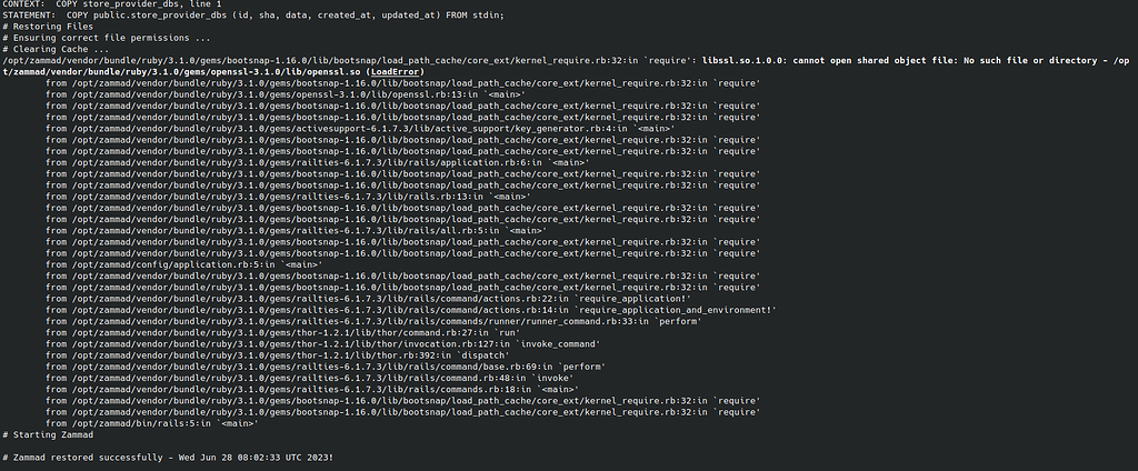 Error eager_load_recursive - Technical assistance - Zammad - Community Error eager_load_recursive - Technical assistance - Zammad - Community