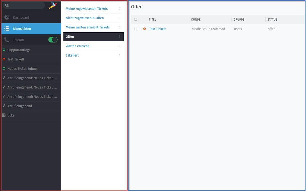 Ticket overview - hide navbar - Feature requests - Zammad - Community
