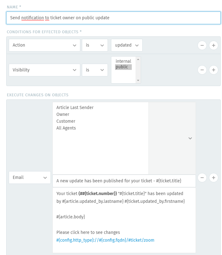 Visibility Is Public Trigger Condition Not Working Technical Assistance Zammad Community