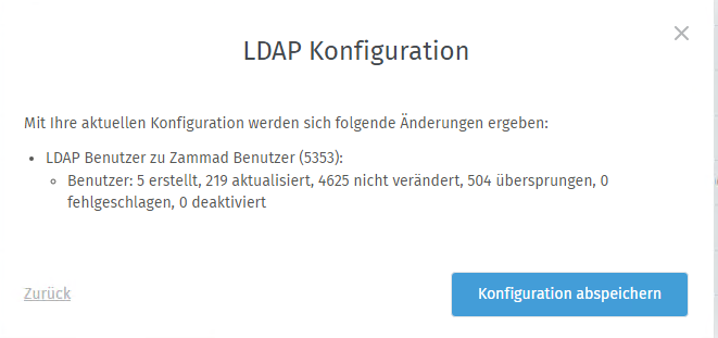 LDAP group role mappings are not saved - Technical assistance - Zammad - Community