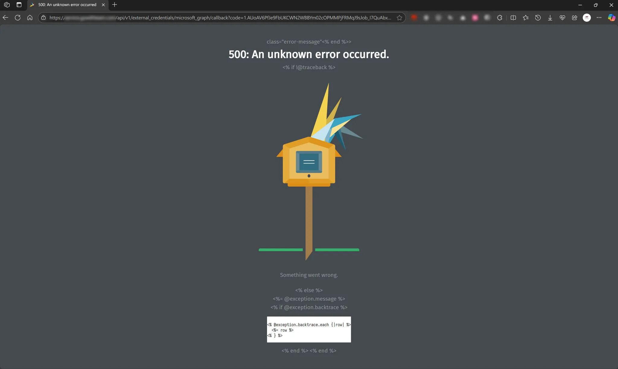 Unable to Connect Microsoft 365 Shared Mailbox via Graph API – Error Code 500 After OAuth Flow ...