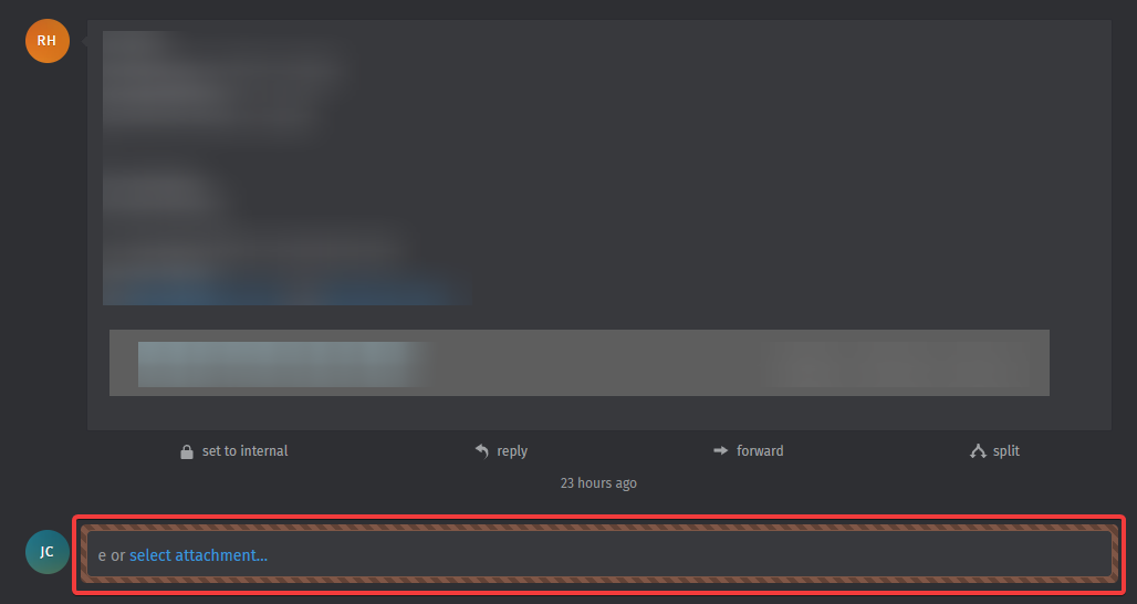 Unable to restore Ticket Page Default Text - Technical assistance - Zammad - Community